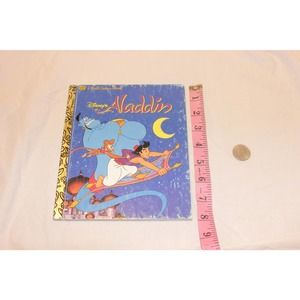 Disney | Games | Aladdin Vintage Bookaladdin Vintage Book Disneyaladdin ...